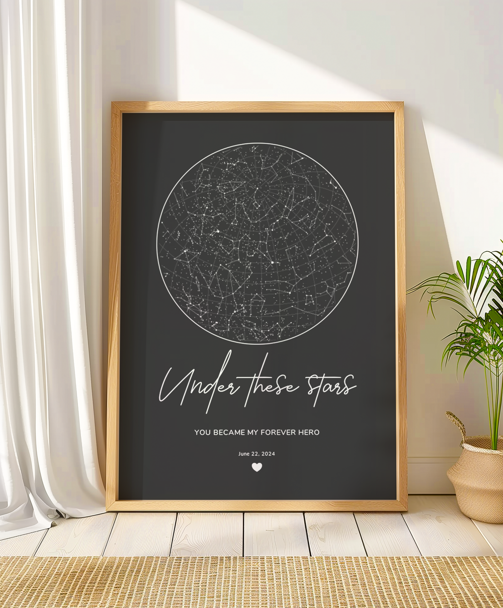 Star maps | Momentus | Personalized artwork